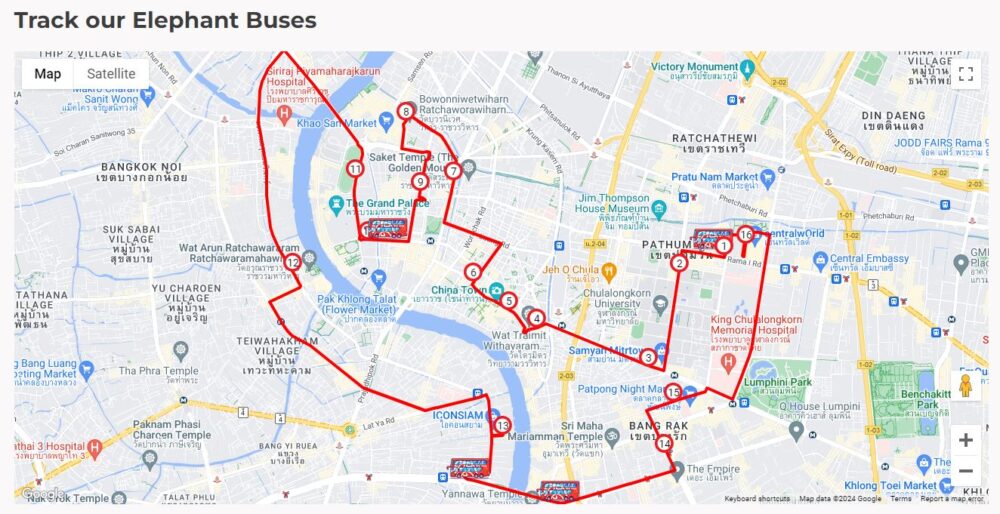 Elephant Bus Tour gives comfortable panoramic view of Bangkok's ...