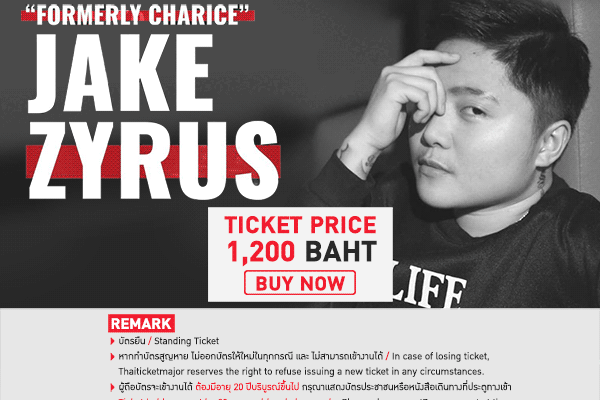 Jake Zyrus LIVE in Bangkok — Pinoy Thaiyo